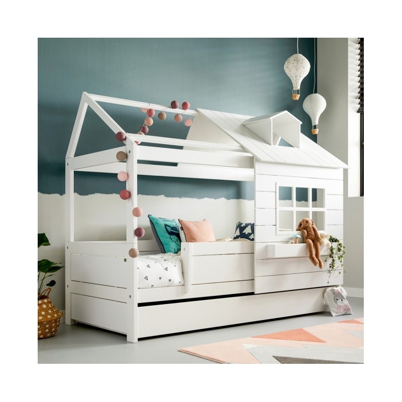 Lit Cabane- LAKE HOUSE - Fermée ou semi-fermée Lifetime Kids - Petit Toi